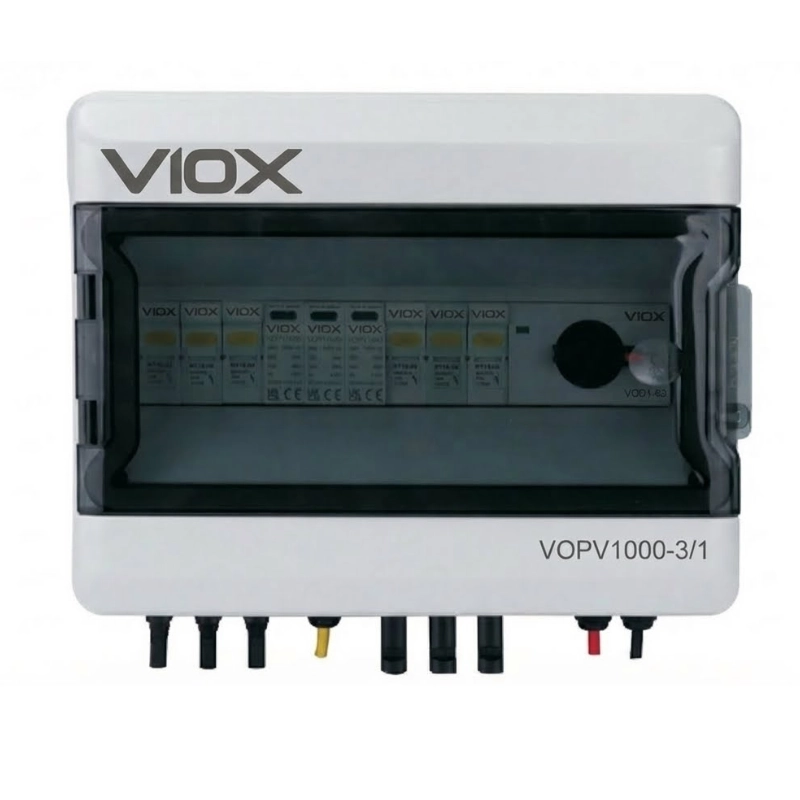 3 In 1 Out Solar Combiner Box 1000V | Proteksyon ng Multi-String PV ...