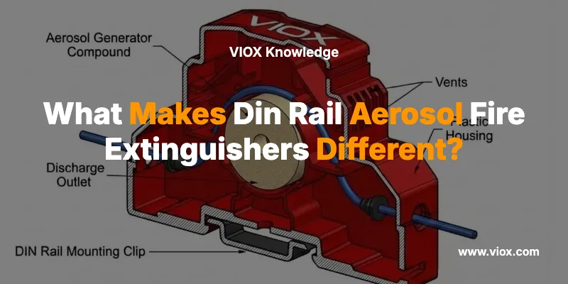 DIN Rail Aerosol Fire Extinguishers: Why They Are Different