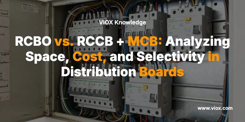 RCBO vs. RCCB + MCB: Space, Cost & Selectivity Guide | VIOX