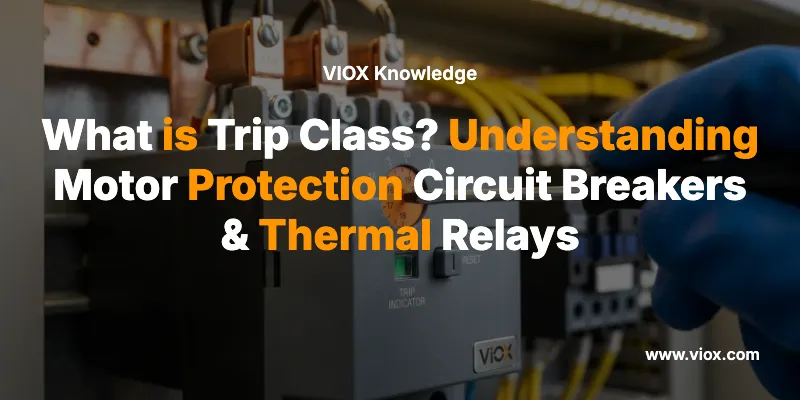 Trip Class คืออะไร? คู่มือการเลือกคลาสป้องกันมอเตอร์ 10 เทียบกับ 20 | VIOX