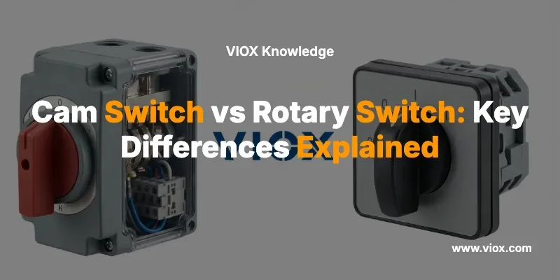 Cam Switch vs Rotary Switch: Key Differences Explained