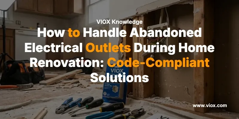 How to Handle Abandoned Electrical Outlets During Home Renovation: Code ...