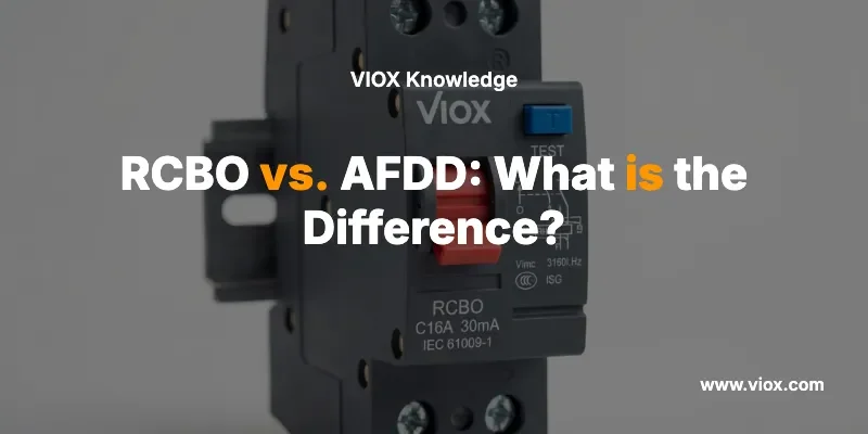 RCBO vs. AFDD: Qual è la differenza?