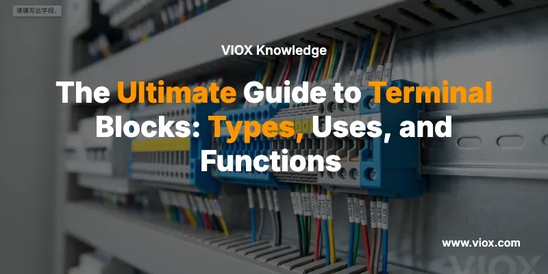 The Ultimate Guide to Terminal Blocks: Types, Uses, and Functions