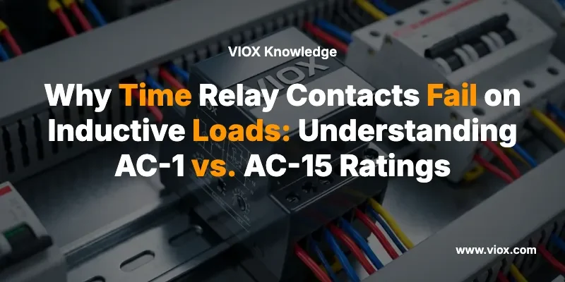 Why Time Relay Contacts Fail on Inductive Loads: Understanding AC-1 vs ...